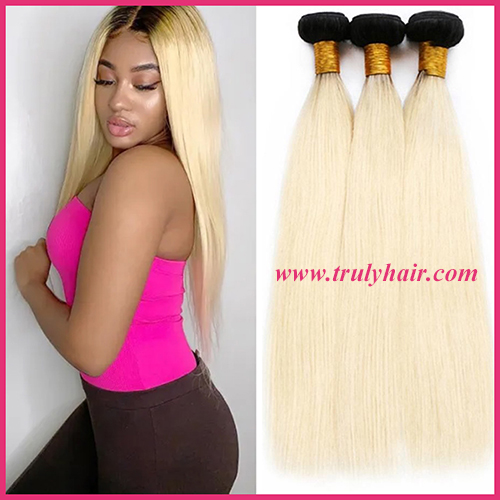 High quality1B/613 straight hair,Color #1B/613 Hair
